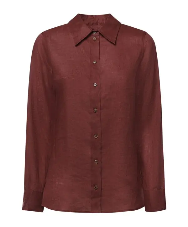 OTTOD'AME Classic Linen Shirt