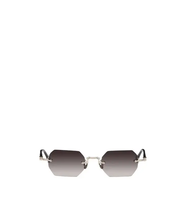 Matsuda M5010 Rimless Octagon Sunglasses