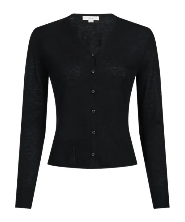 Vince Long-sleeved Knitted Cardigan