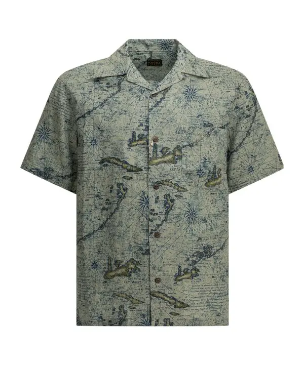 Kapital Key West' Casual Shirt - Blue
