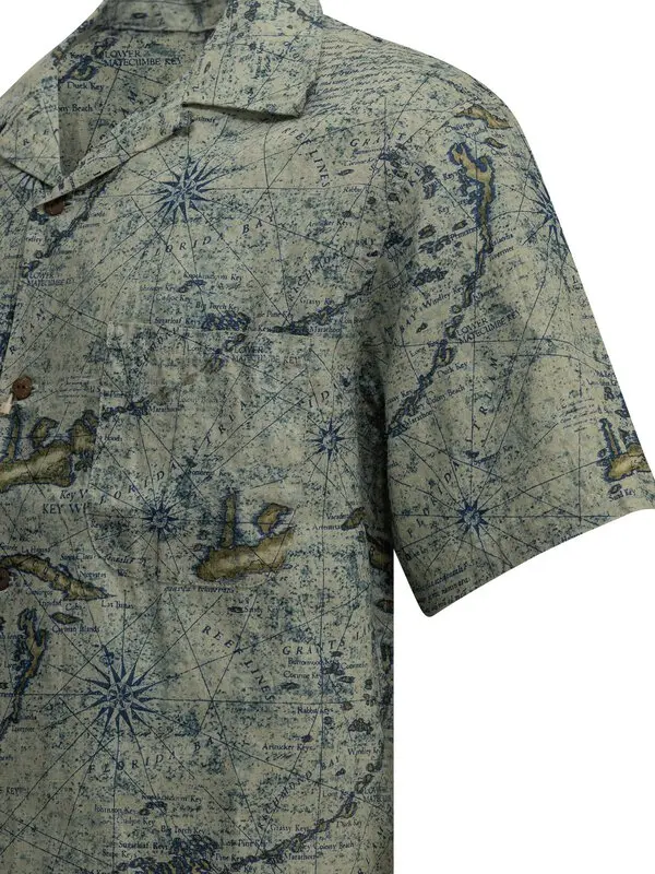 Kapital Key West' Casual Shirt - Blue