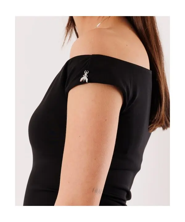 Patrizia Pepe One-shoulder Slim-fit Midi Dress