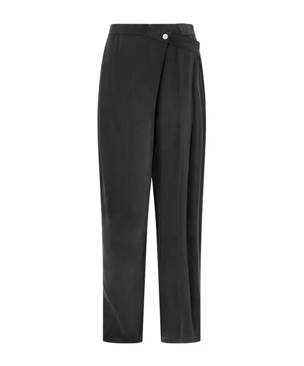 Pinko Wrap-style Pleated Trousers