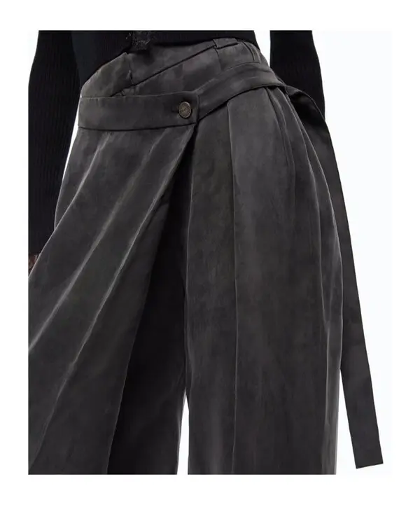 Pinko Wrap-style Pleated Trousers