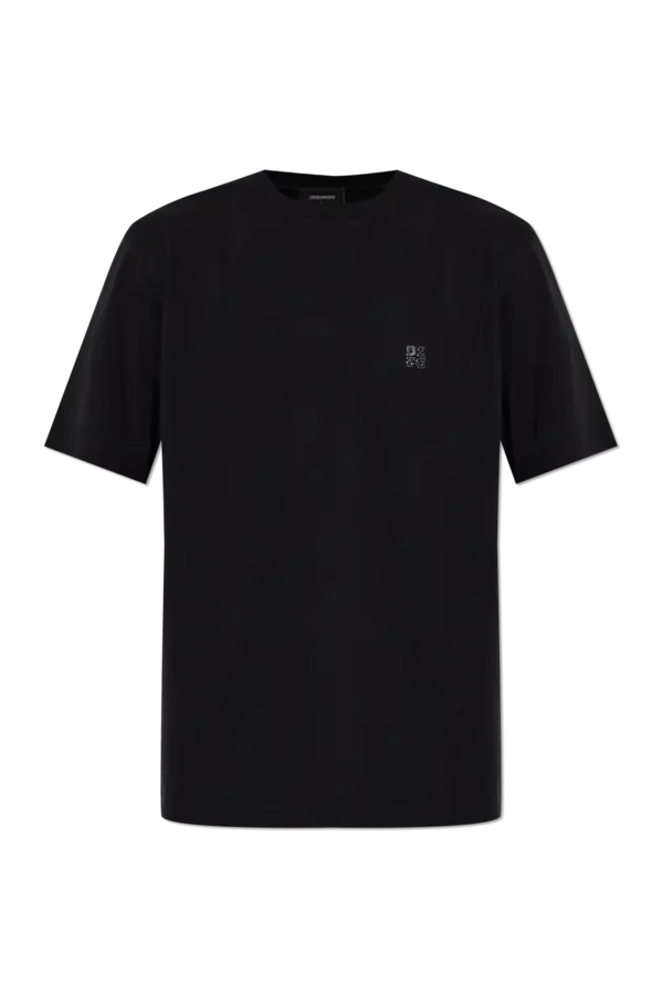Dsquared2 T-shirt With Logo Appliqu