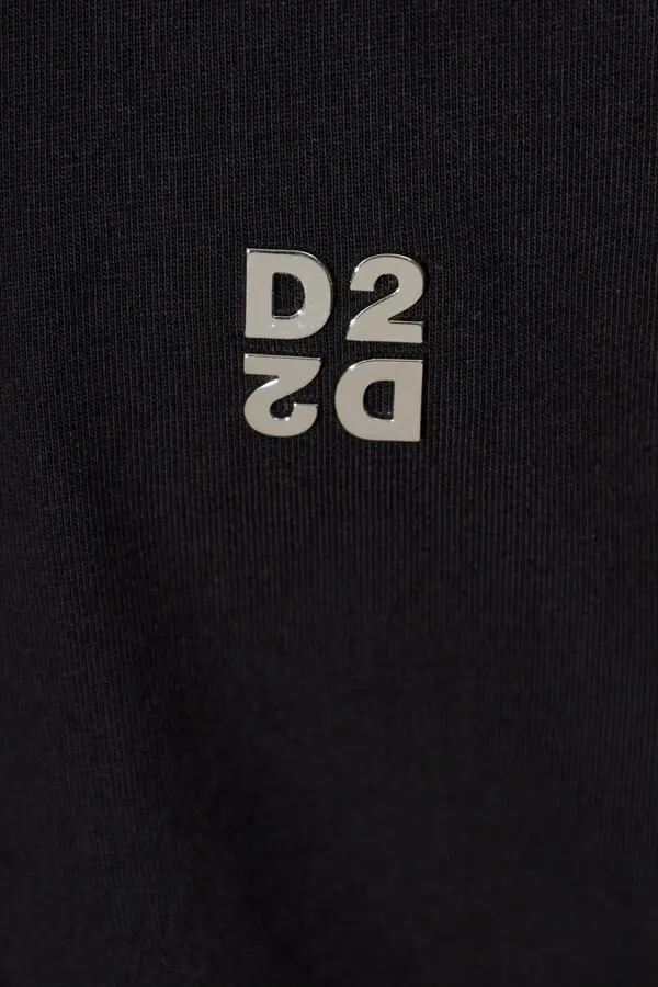 Dsquared2 T-shirt With Logo Appliqu