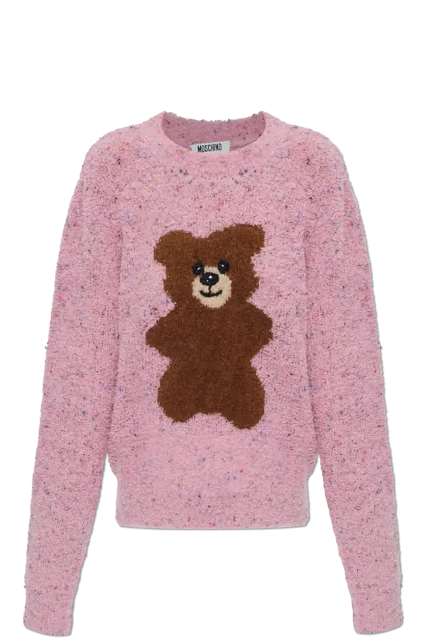 Moschino Sweater With Bear Motif