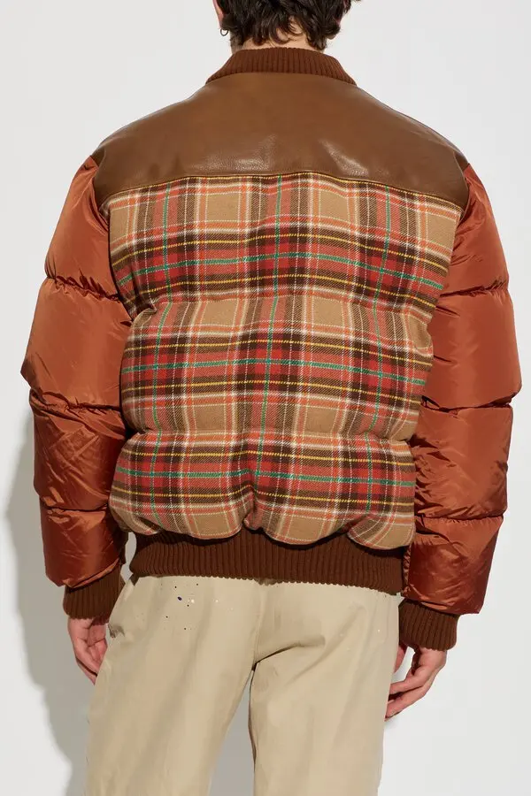 Dsquared2 Puffer Jacket With Logo Patch