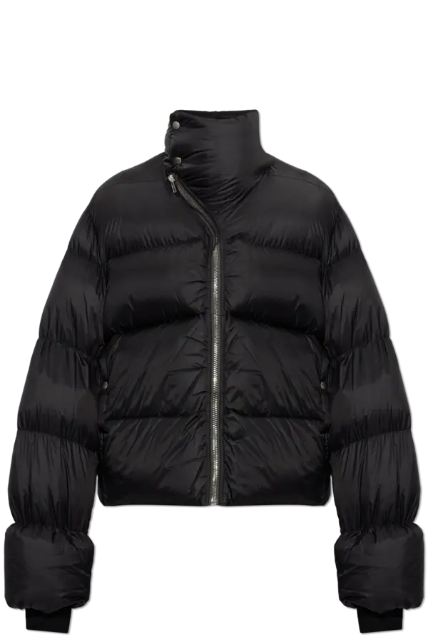 Rick Owens Quilted Jacket With Stand-up Collar