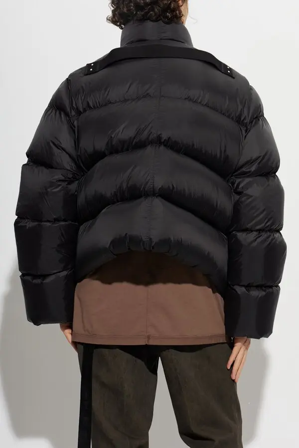 Rick Owens Quilted Jacket With Stand-up Collar