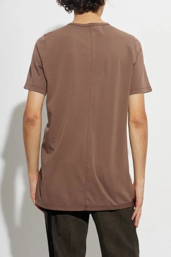 Rick Owens T-shirt With A Decorative Stripe