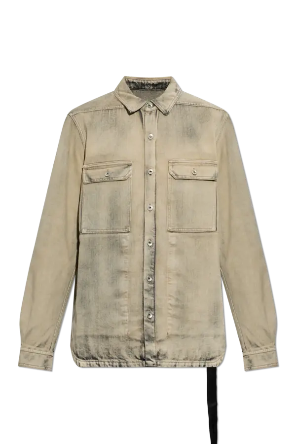 Rick Owens Oversized Denim Shirt