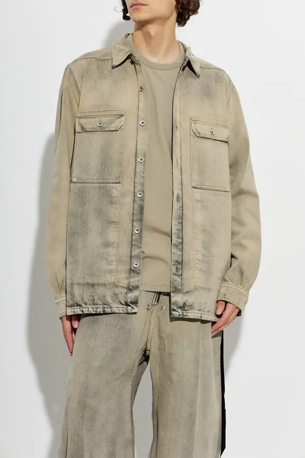 Rick Owens Oversized Denim Shirt