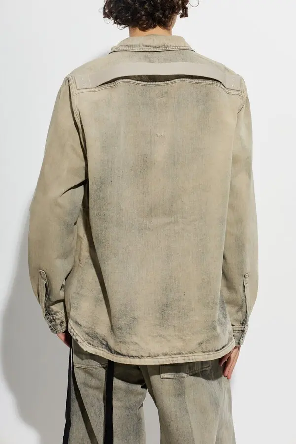 Rick Owens Oversized Denim Shirt