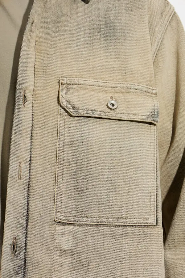 Rick Owens Oversized Denim Shirt