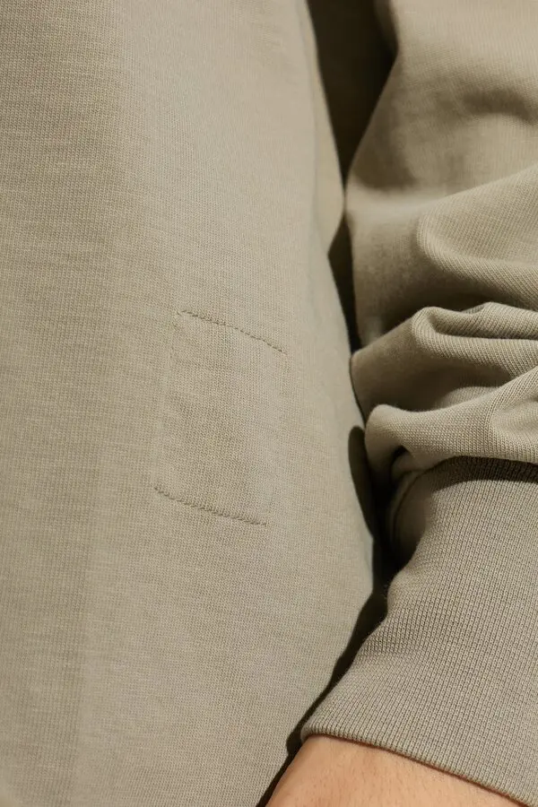 Rick Owens Sweatshirt With Decorative Stripe