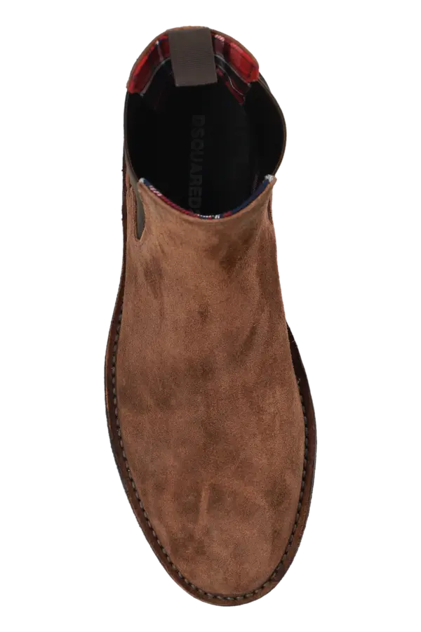 Dsquared2 Suede Chelsea Boots