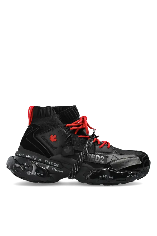 Dsquared2 Faster" High-top Sports Shoes