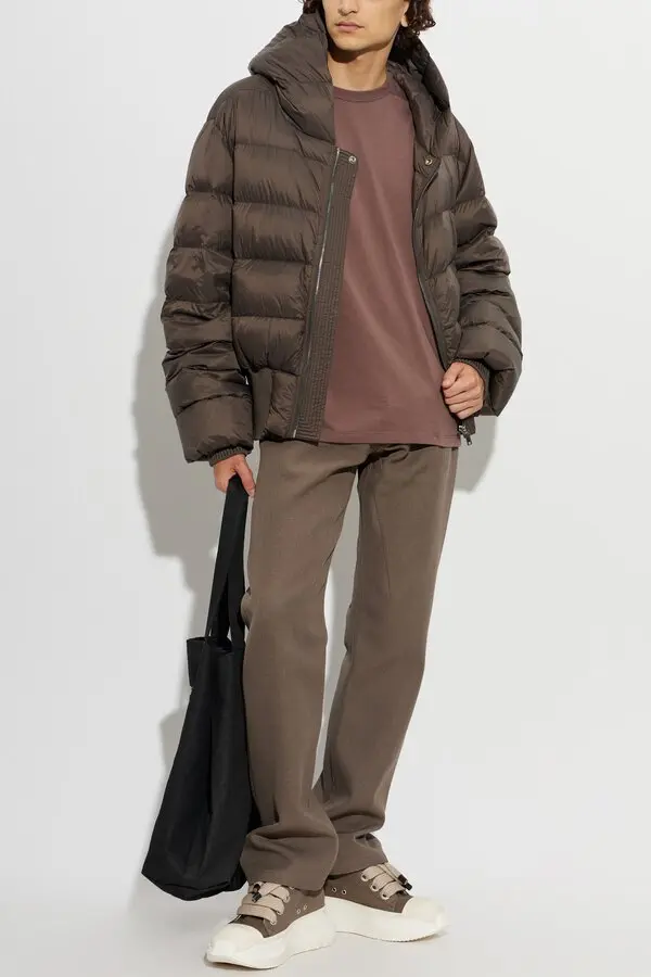 Rick Owens Puffer Jacket With Hood