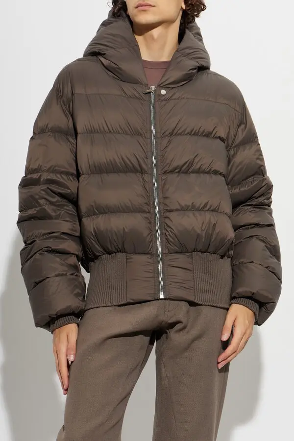 Rick Owens Puffer Jacket With Hood