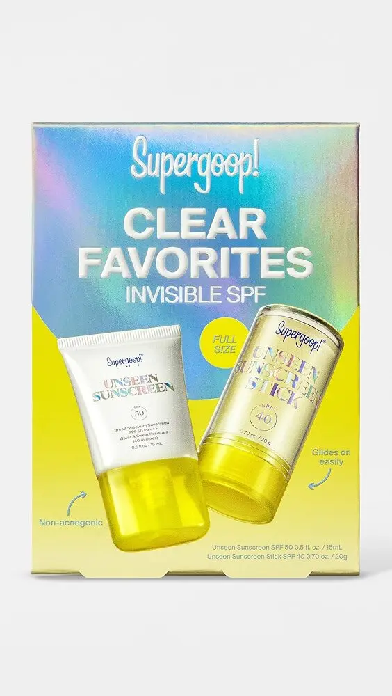 Supergoop!® Clear Favorites Invisible Spf 40 Kit