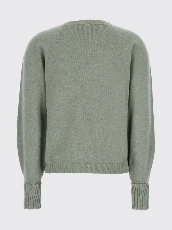 TWINSET Wool And Cashmere Blend Lurex Yarn Jumper - Green