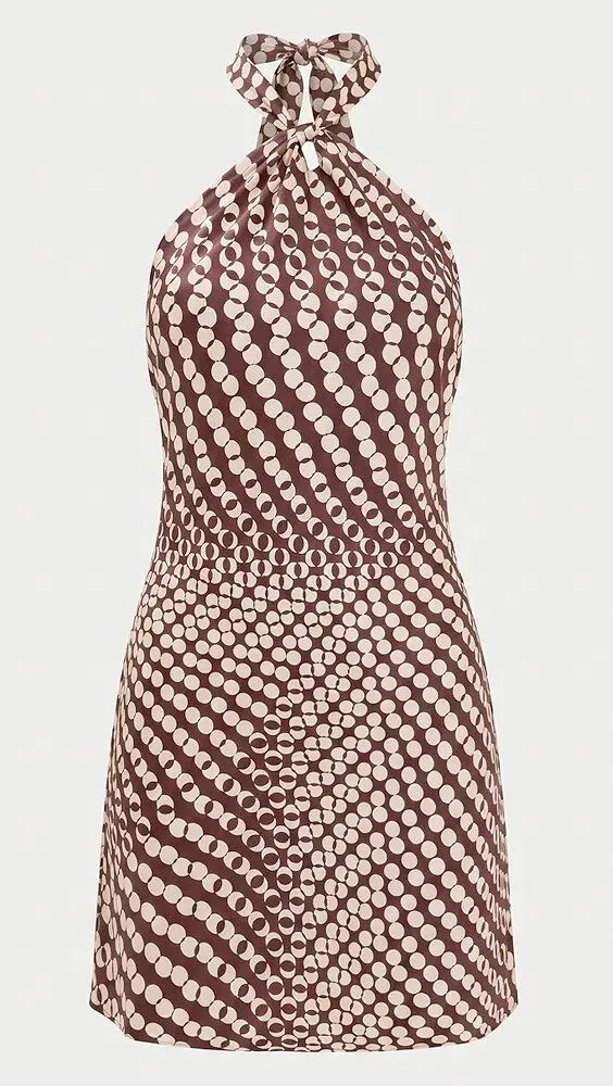 REFORMATION Opaline Silk Mini Dress