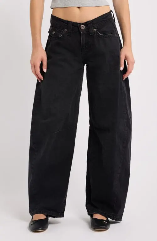 BDG URBAN OUTFITTERS Kayla Low Rise Cocoon Jeans - Black
