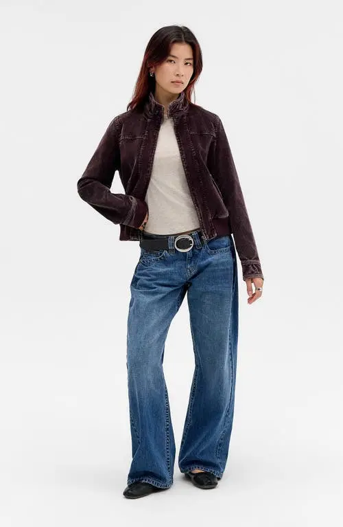 BDG URBAN OUTFITTERS Roxy Corduroy Bomber Jacket