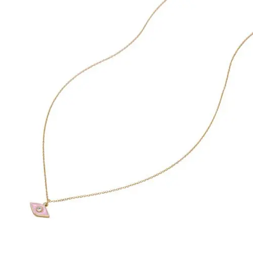KATIE DEAN JEWELRY Evil Eye Pendant Necklace