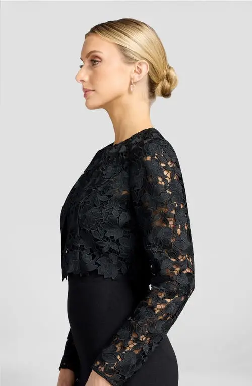 Dress The Population Andra Lace Bolero And Column Gown Set