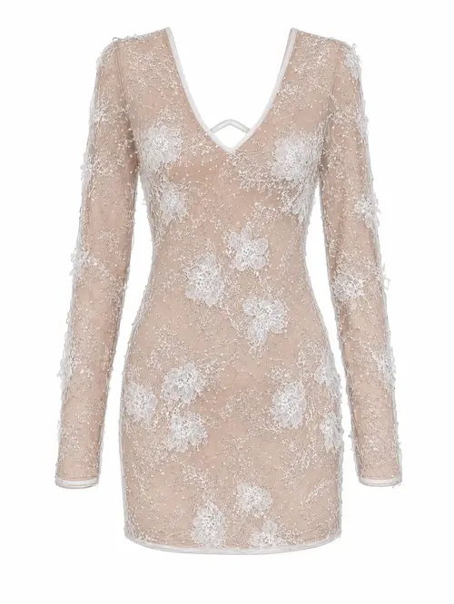 UNTAMED PETALS Everly Mini Dress