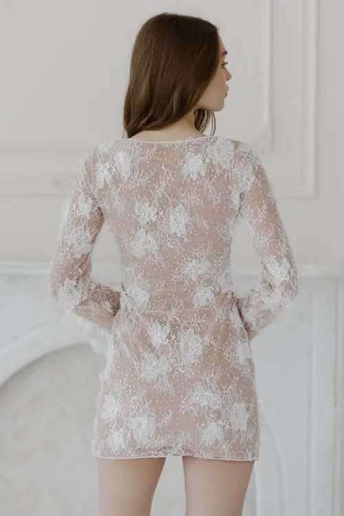 UNTAMED PETALS Everly Mini Dress