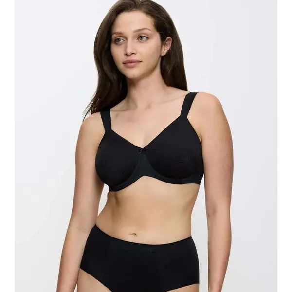 TRIUMPH Essential Minimizer Bra - Black