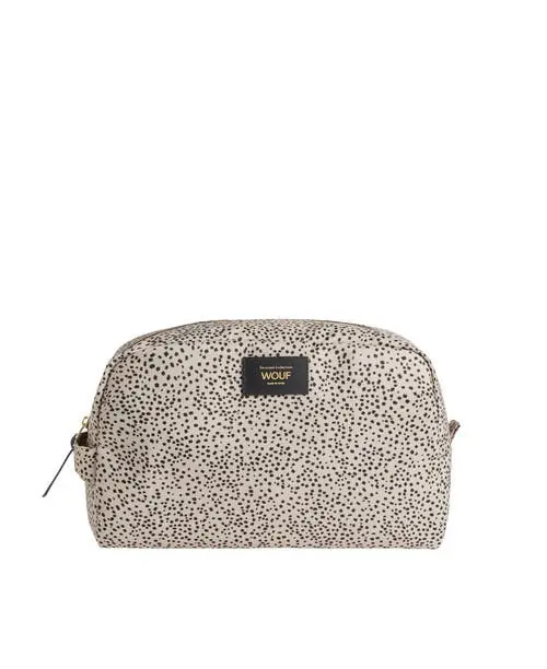 WOUF Large Toiletry Bag With Animal Dot Print - Vivianne