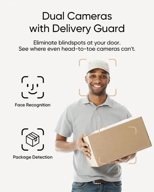 EUFY Security Video Doorbell E340 Kit With Battery