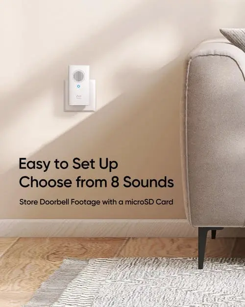 EUFY Security Add-on Chime For Video Doorbells