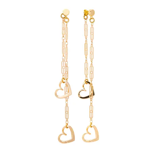 REJECTED HEARTS CLUB Con Amor Heart Dangle Earrings