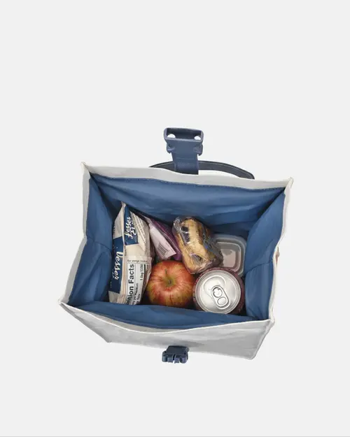OUT OF THE WOODS Paper Sack Lunch Cooler - White