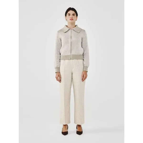A.SHIMUS Sequin-kissed Cotton Cardigan - Olive