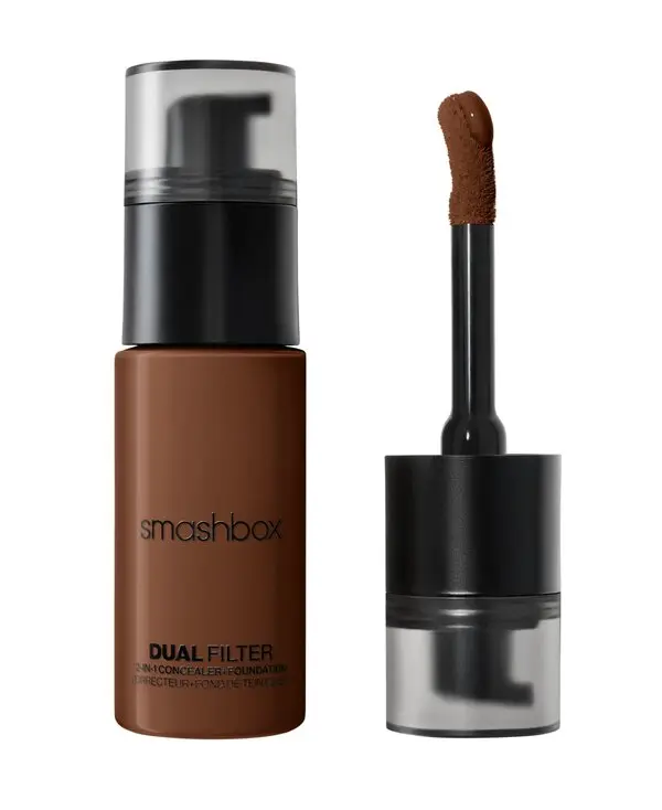 Smashbox Dual Filter 2-in-1 Concealer + Foundation - Deep 34 Cool