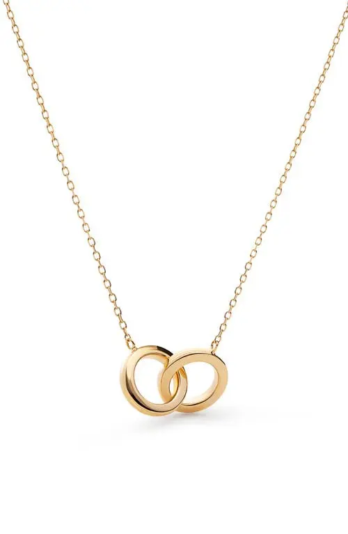 ANA LUISA Solid Yellow Duo Links Necklace - Gold