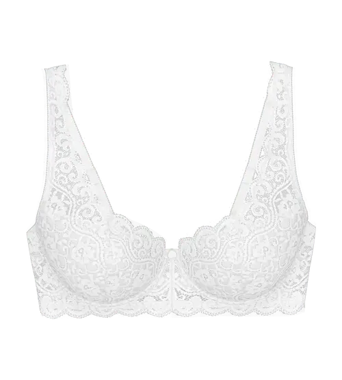 TRIUMPH Amourette Stretch Lace Underwire Bra - White