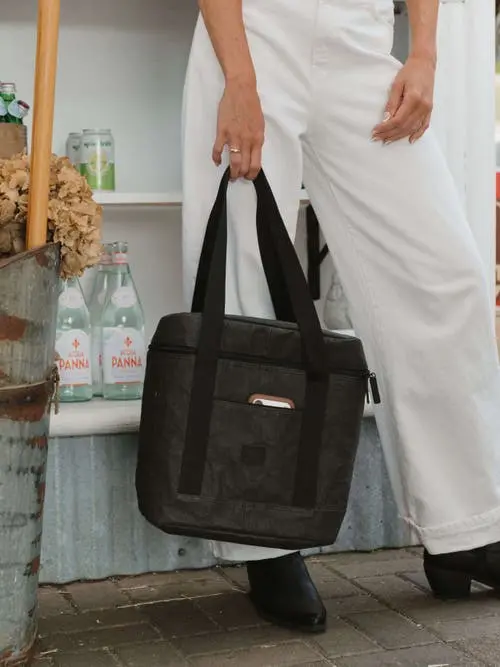 OUT OF THE WOODS Soft-sided Insulated Cooler - Ebony