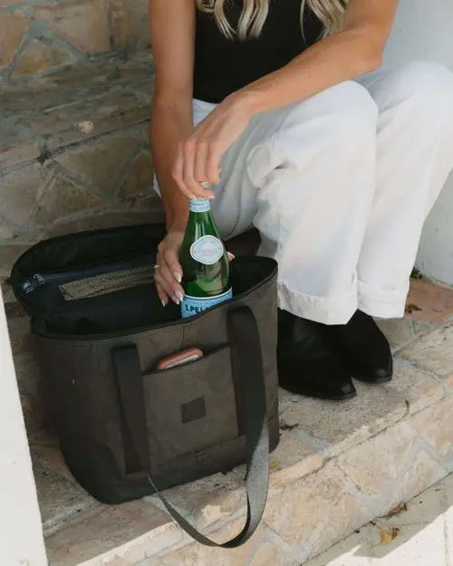OUT OF THE WOODS Soft-sided Insulated Cooler - Ebony