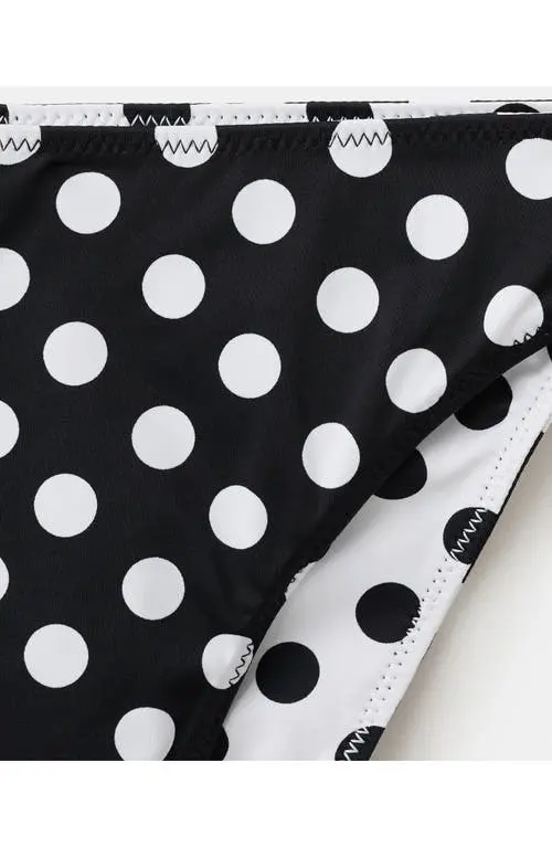 Mango Reversible Polka Dot Bikini Bottoms