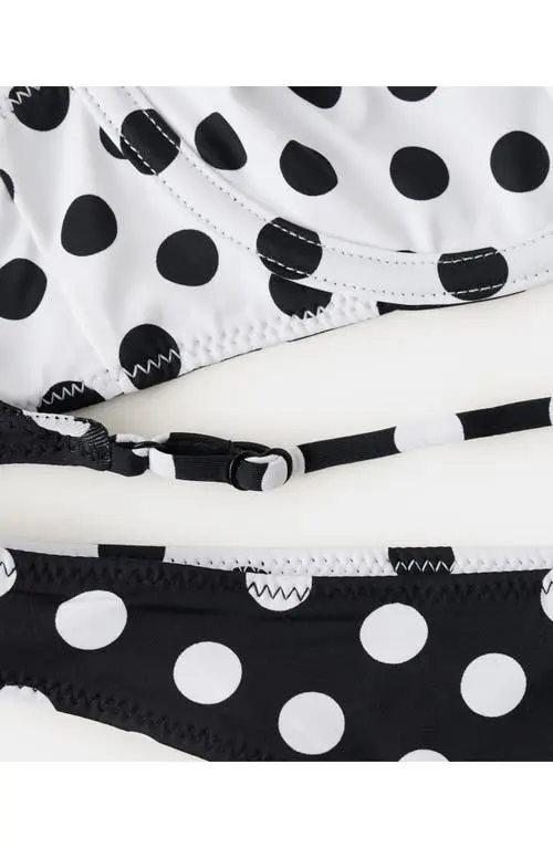 Mango Reversible Polka Dot Bikini Bottoms