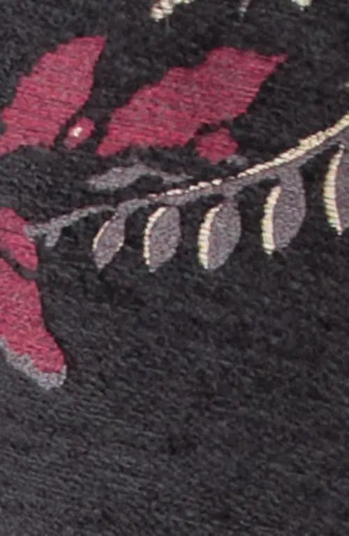 Etro Reversible Jacquard Cape - Black