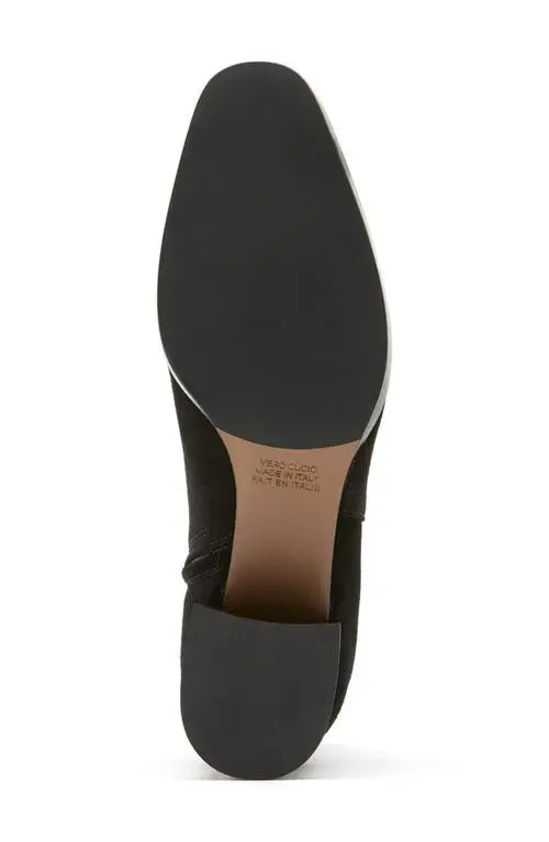 La Canadienne Jones Chelsea Bootie - Black Suede
