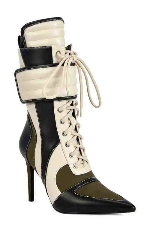 AZALEA WANG Amada Pointed Toe Stiletto Bootie